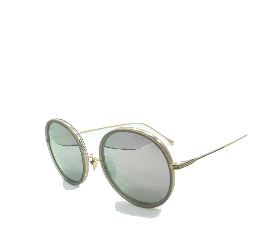 Dita Freebird Sunglasses – Matte Crystal Grey & 12K Gold with Dark Gre – Chris Optics