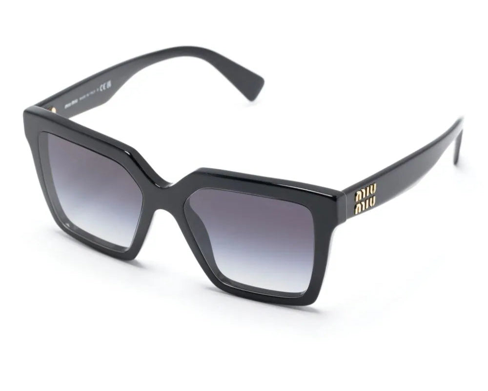 Miu Miu MU03YS 1AB5D1 oversizied square frame black sunglasses – Chris Optics