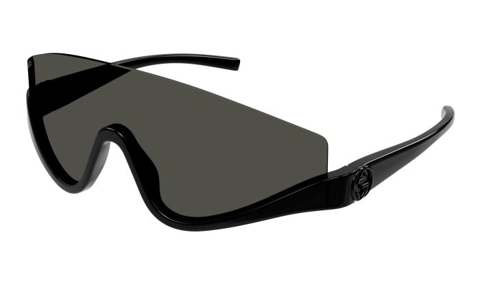 Gucci Black Grey Mask Style Sunglasses – Chris Optics