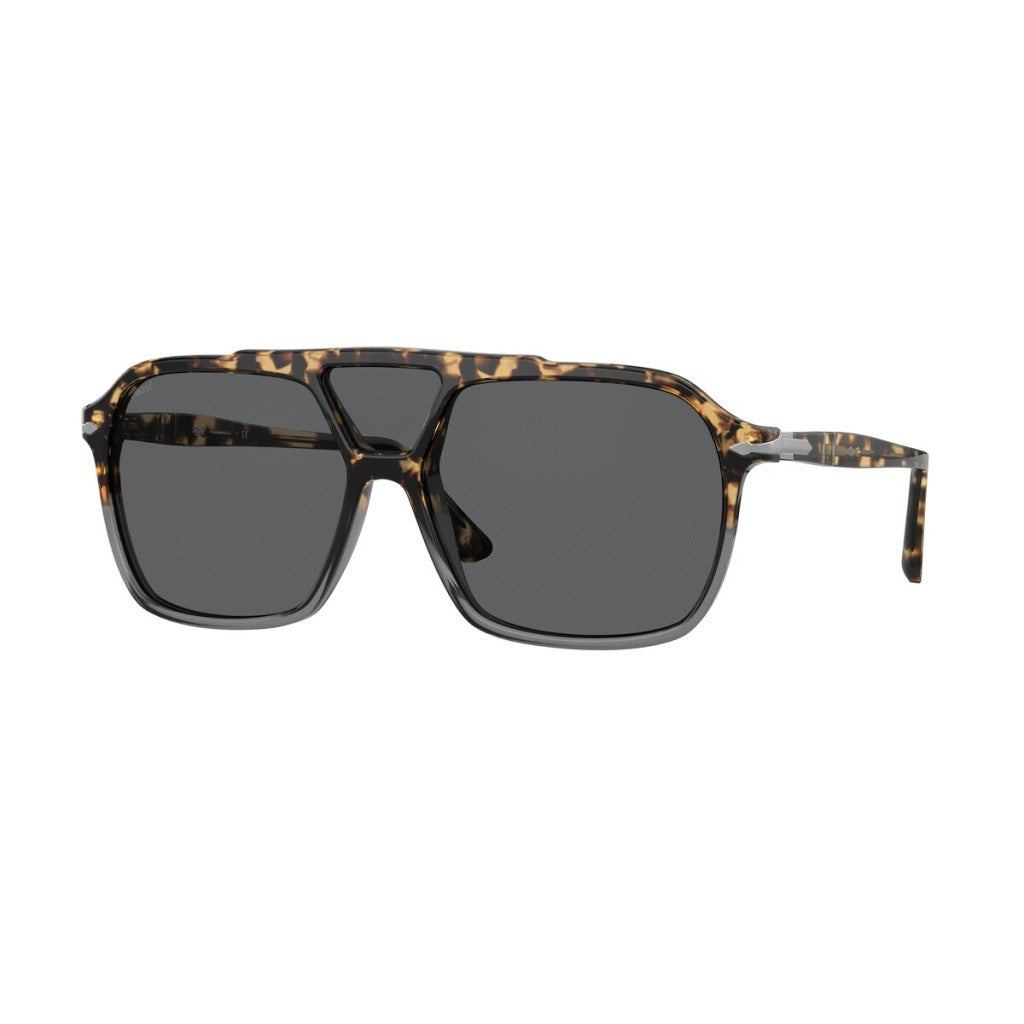 Persol Havana Navigator Acetate Sunglasses with Grey Lenses – Chris Optics